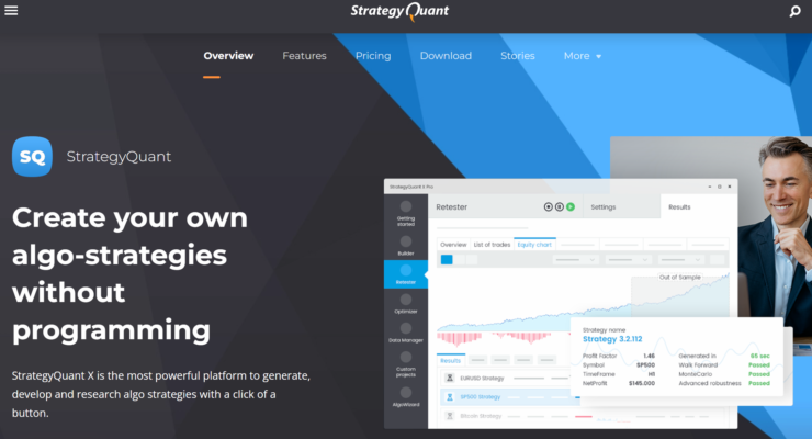 プログラミング不要！AIを使ってEAの開発を自動化できるStrategyQuantの全て - 戦略的な投資家